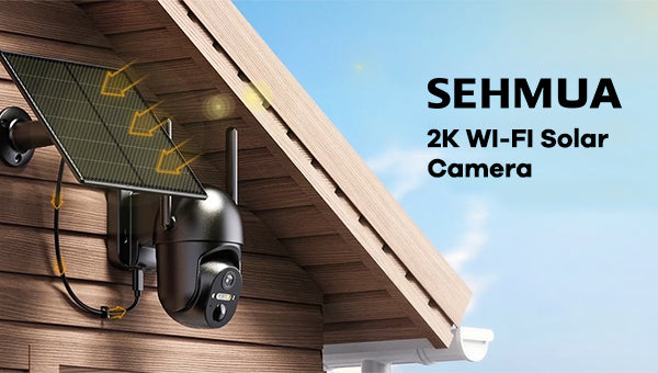 SEHMUA S40 Wi-Fi Solar Camera: An Ideal Choice for Home Security – SEHMUA Direct